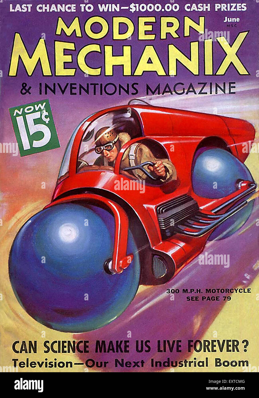 1930s USA Modern Mechanix Magazine Cover Stock Photo - Alamy