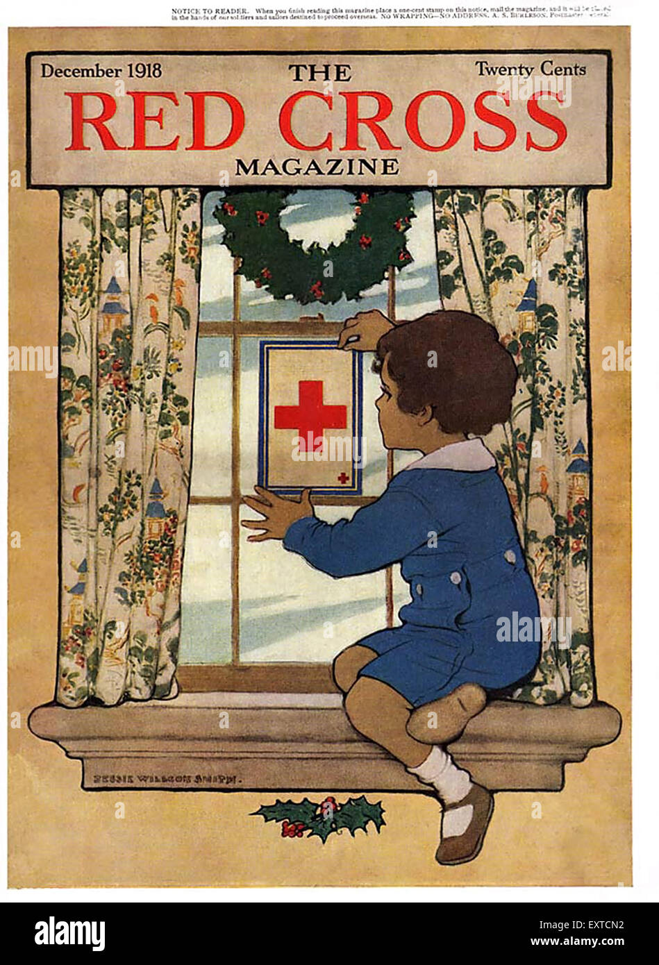 Red magazine cover hi-res stock photography and images - Alamy