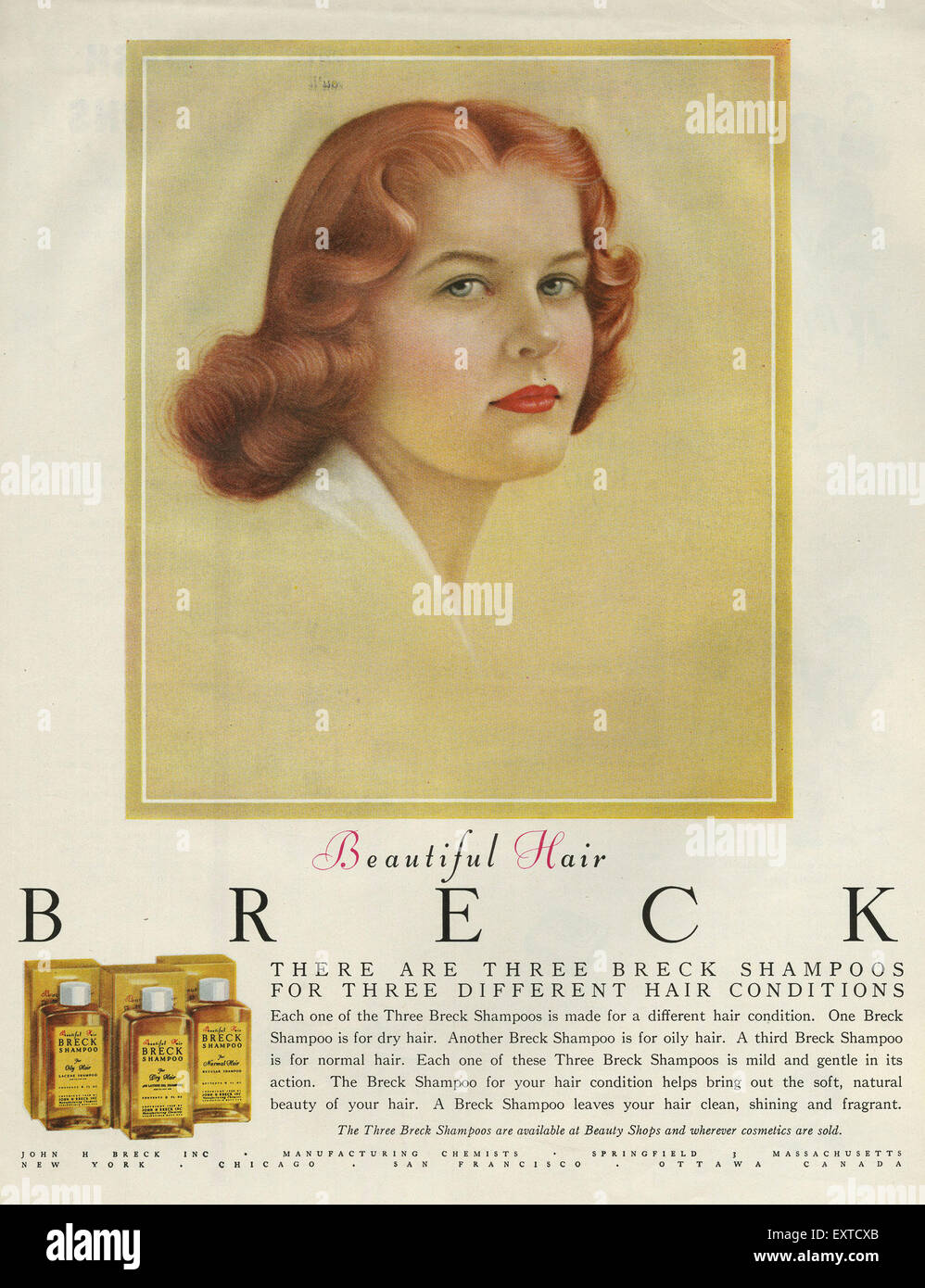 Breck Shampoo Models