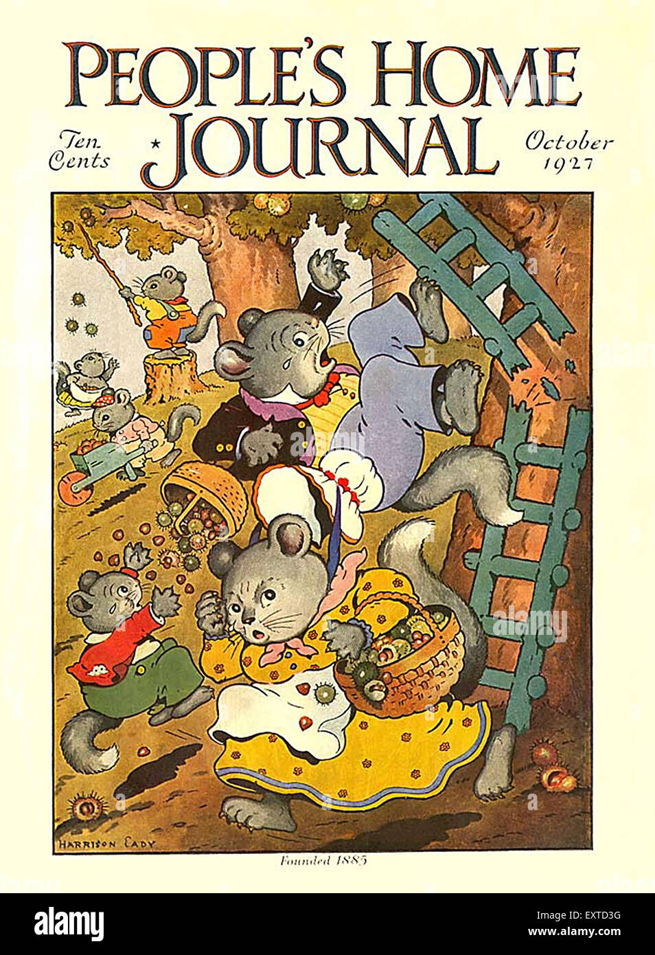 1920s USA The People's Home Journal Magazine Cover Stock Photo - Alamy