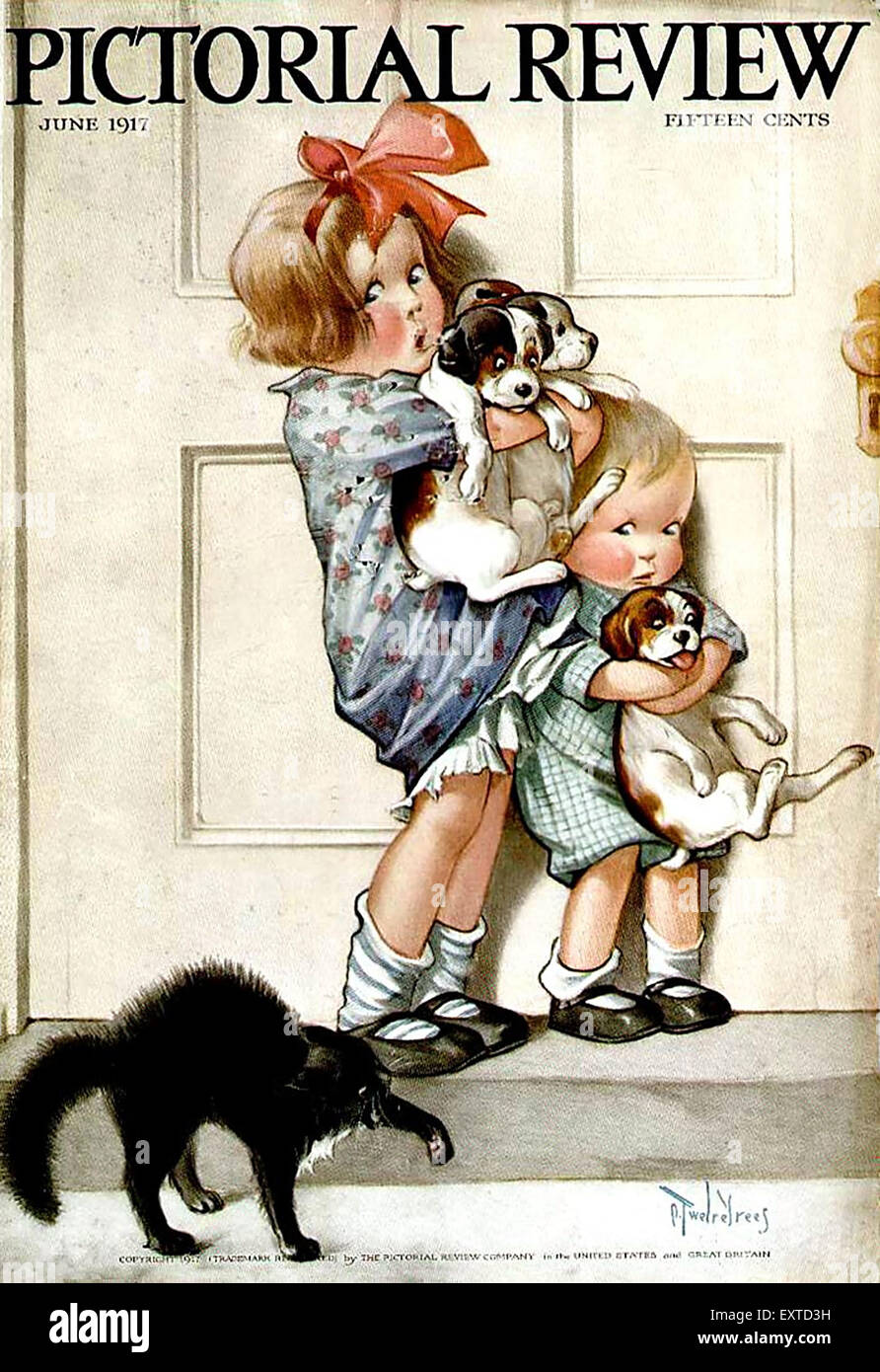 1910s USA Pictorial Review Magazine Cover Stock Photo - Alamy