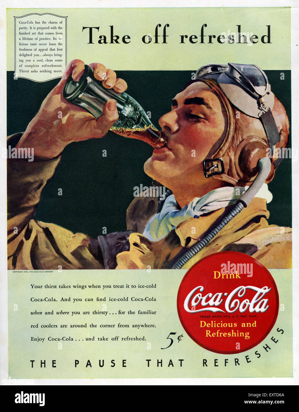 First Coca Cola Advertisement