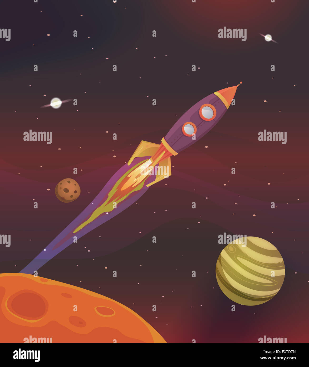 Galaxy Unknown Spacecraft