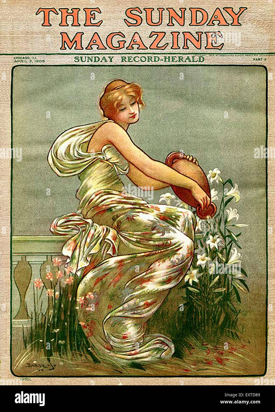 1900s USA Philadelphia Press Magazine Cover Stock Photo - Alamy