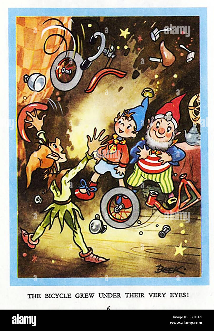 1950s UK Noddy Book Cover Stock Photo - Alamy