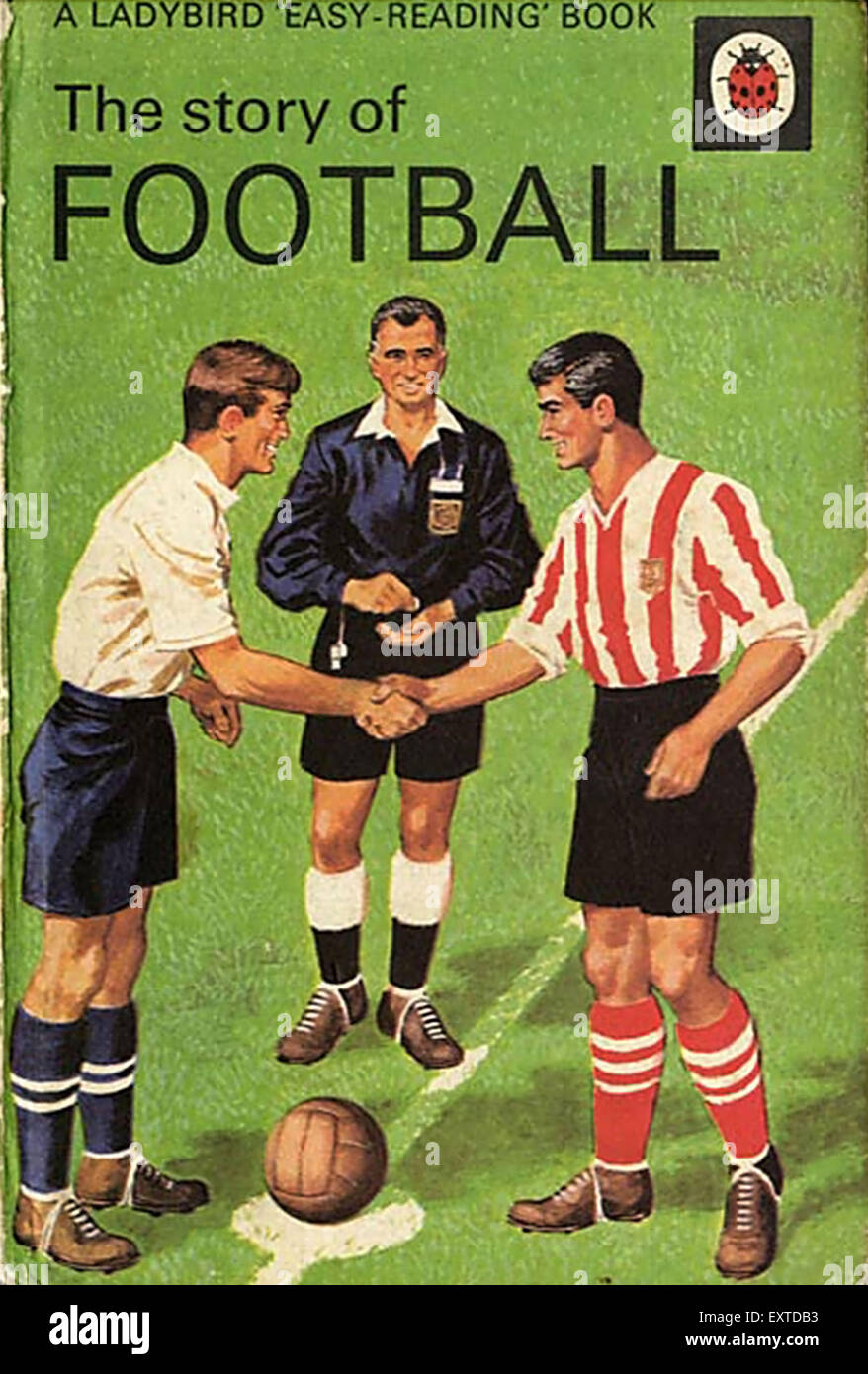 1950s UK The Story of Football Book Cover Stock Photo - Alamy