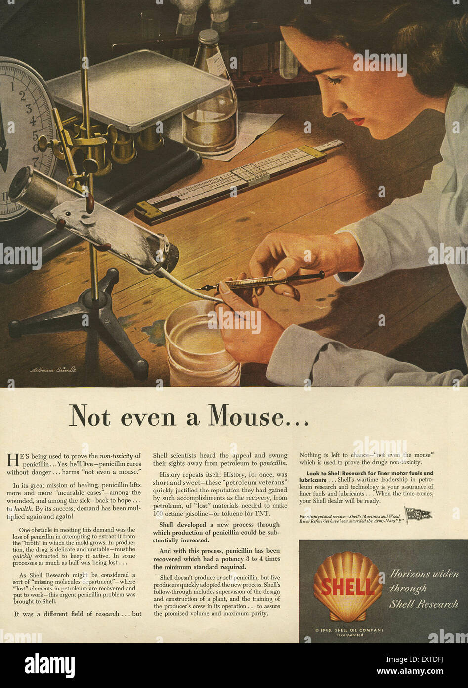 Shell advert hi-res stock photography and images - Alamy