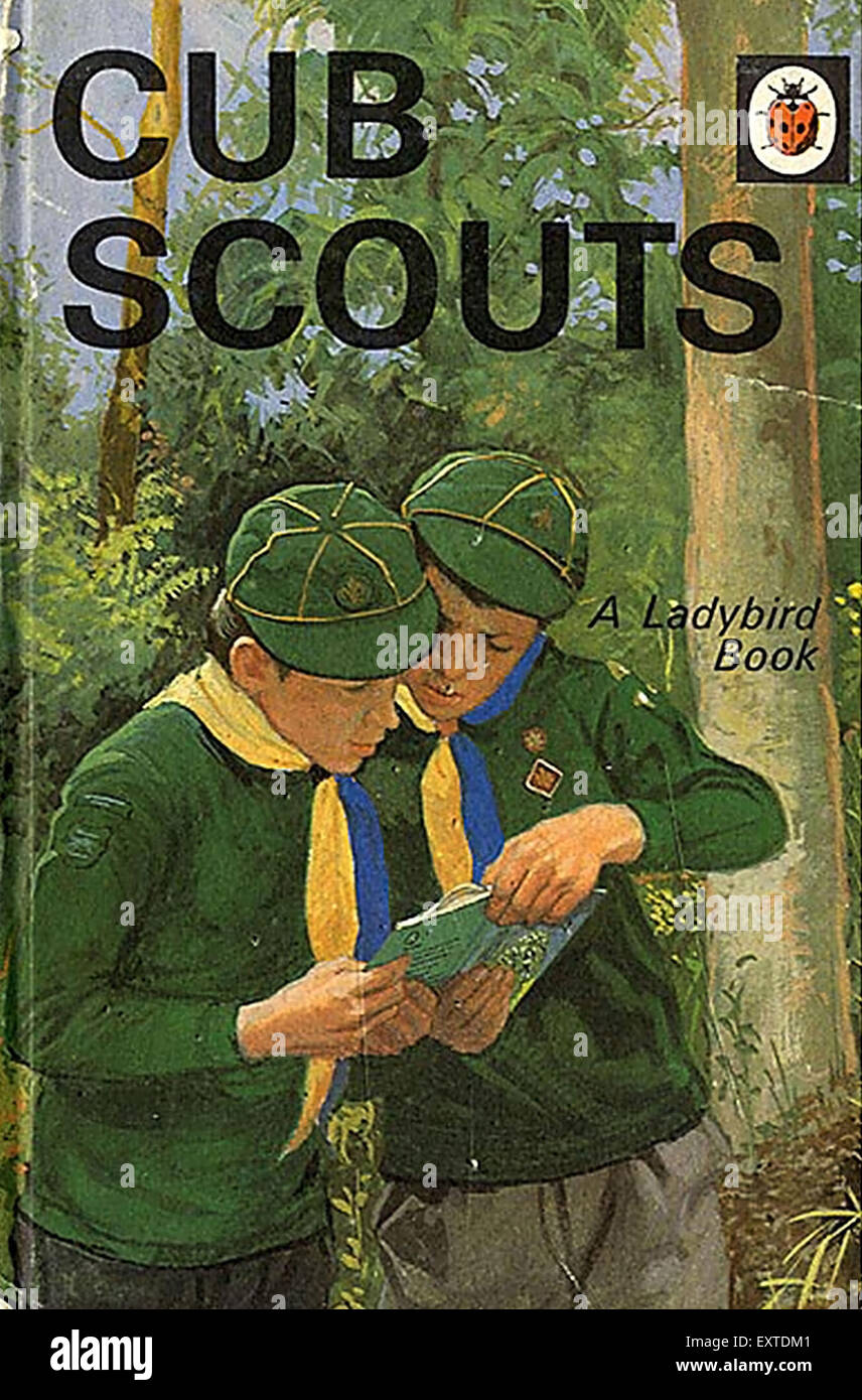 1950s UK Cubs Scouts Book Cover Stock Photo - Alamy