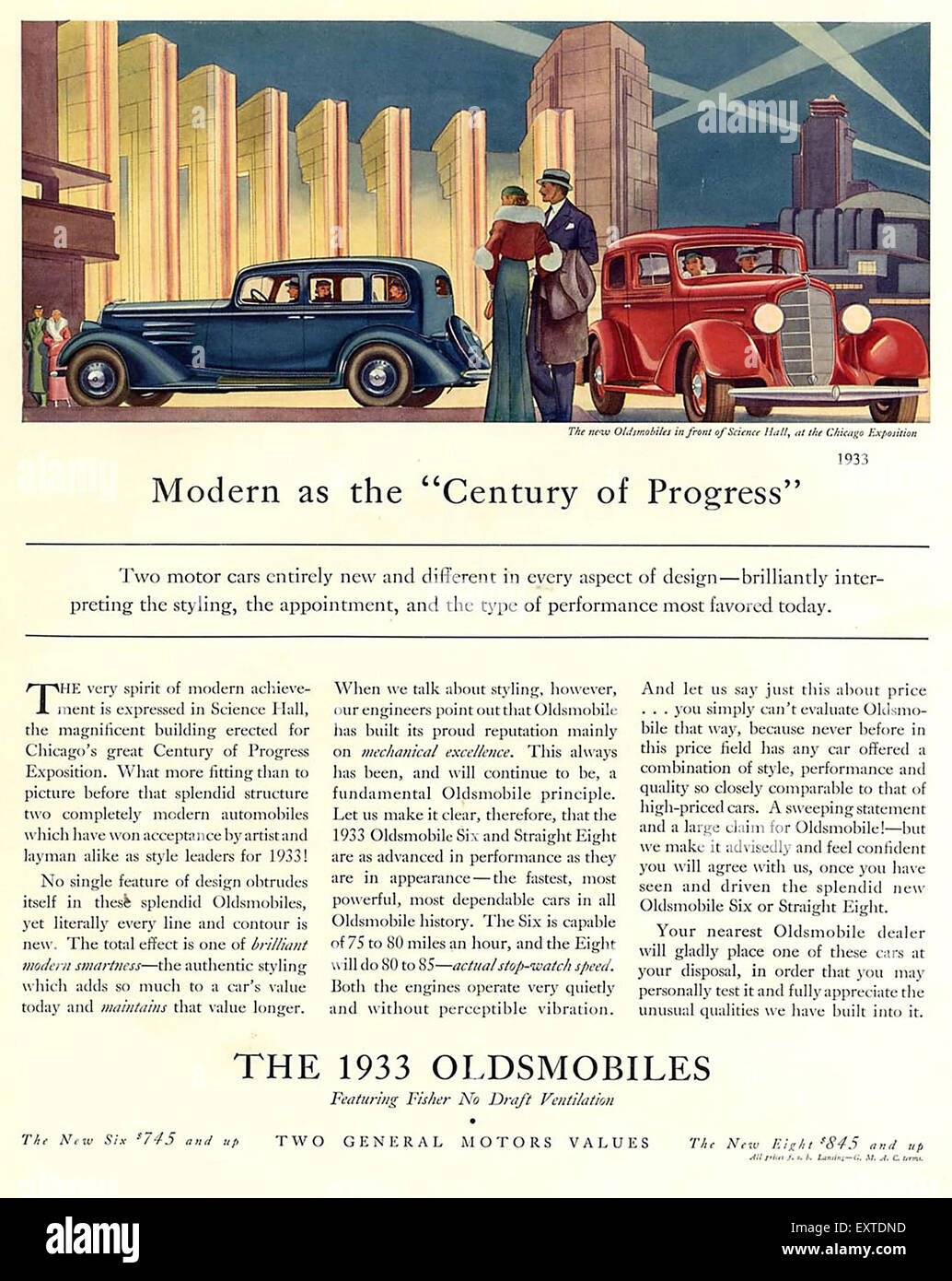 1933 advert hi-res stock photography and images - Alamy