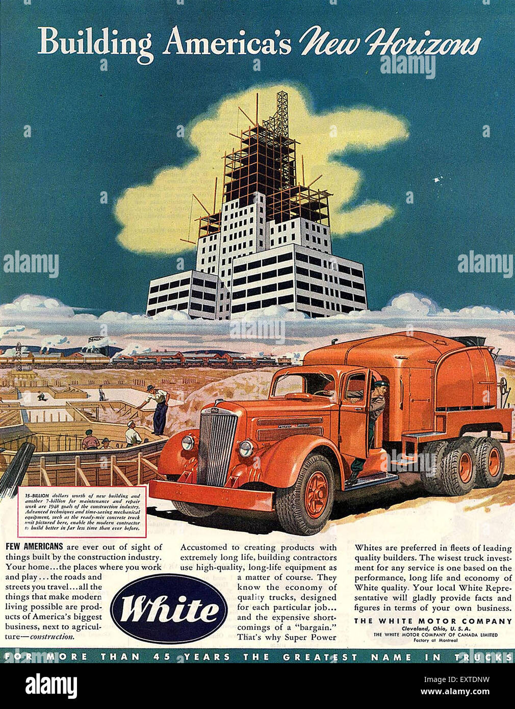 1930s USA White Magazine Advert Stock Photo - Alamy