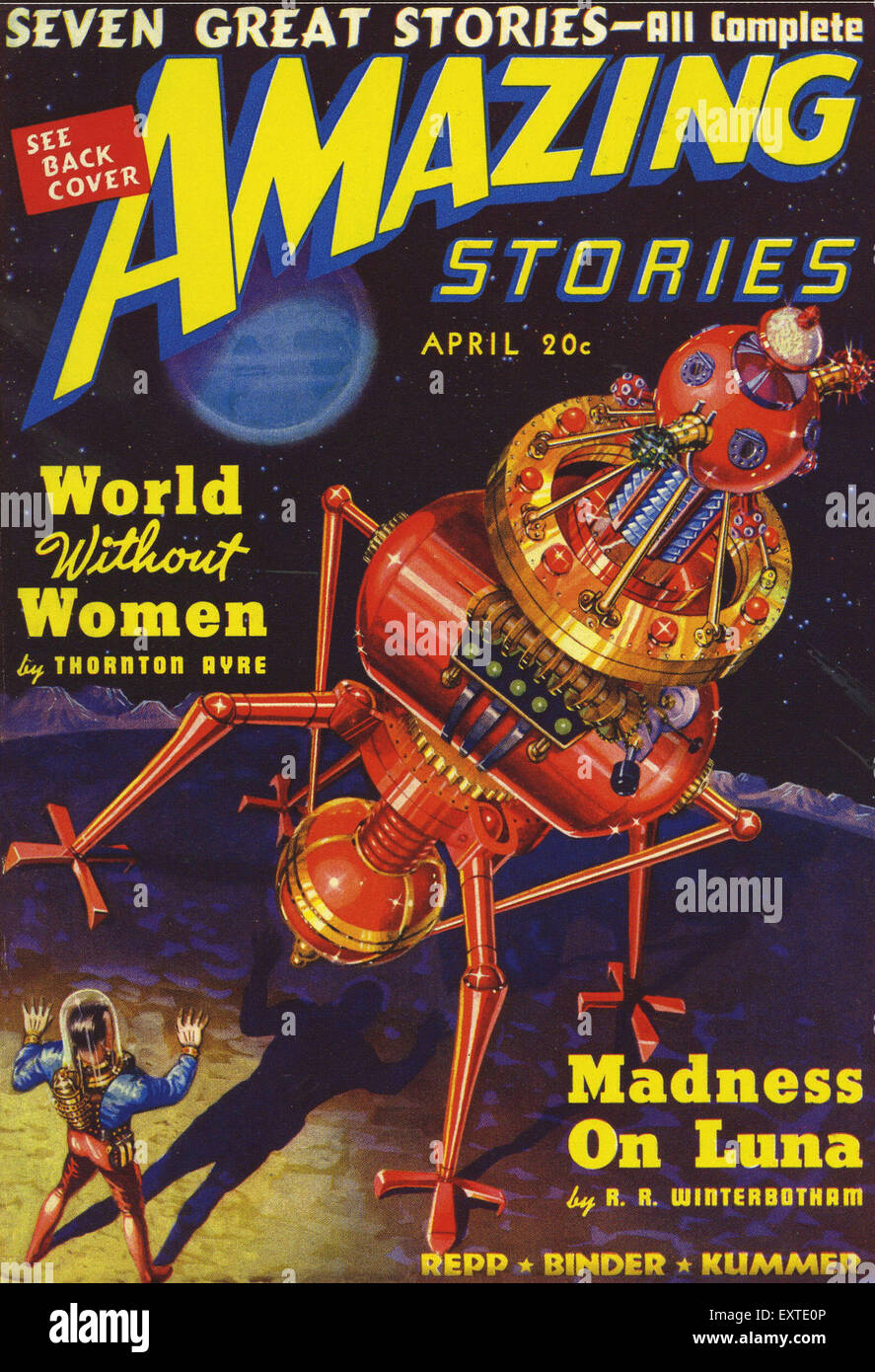 1930s usa stories magazine cover hi-res stock photography and images ...