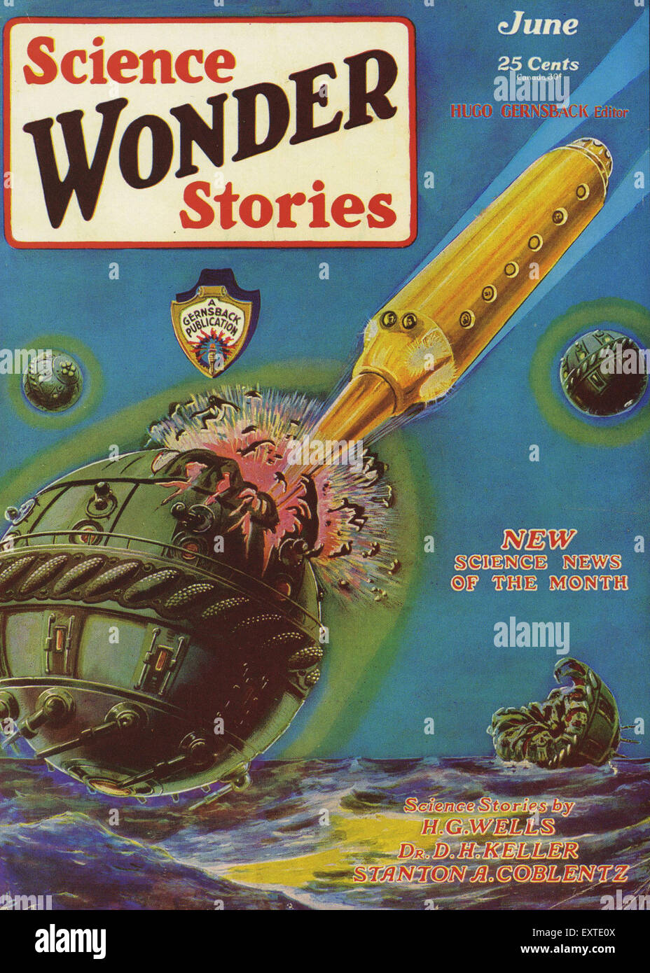 Science magazine cover hi-res stock photography and images - Alamy