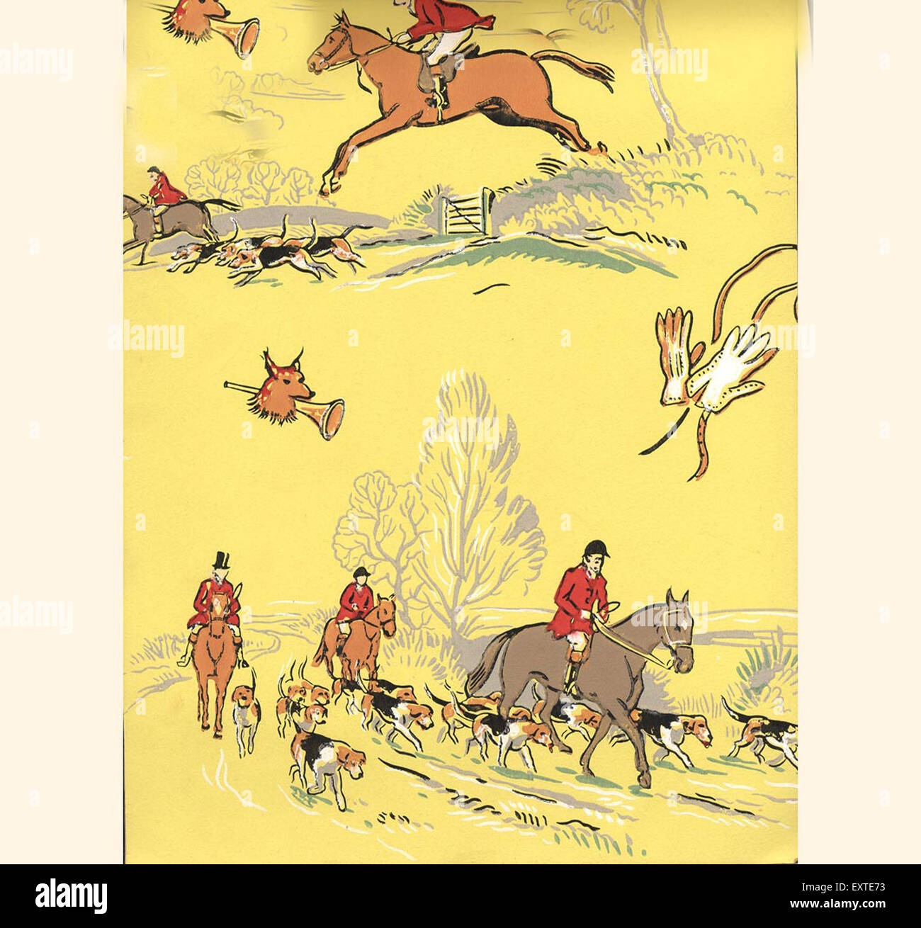 1950s hunting hi-res stock photography and images - Alamy