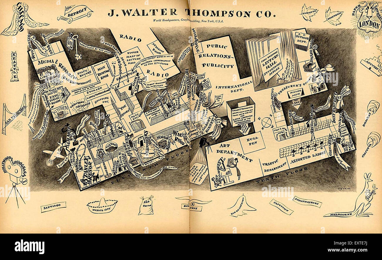 J walter thompson hi-res stock photography and images - Alamy