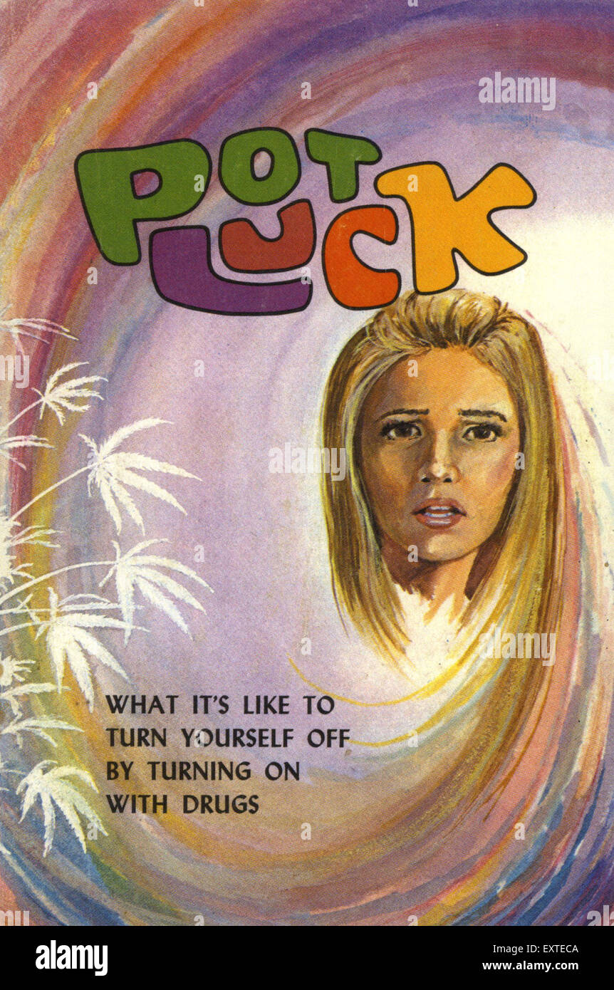 1970s USA Pot Luck Book Cover Stock Photo - Alamy