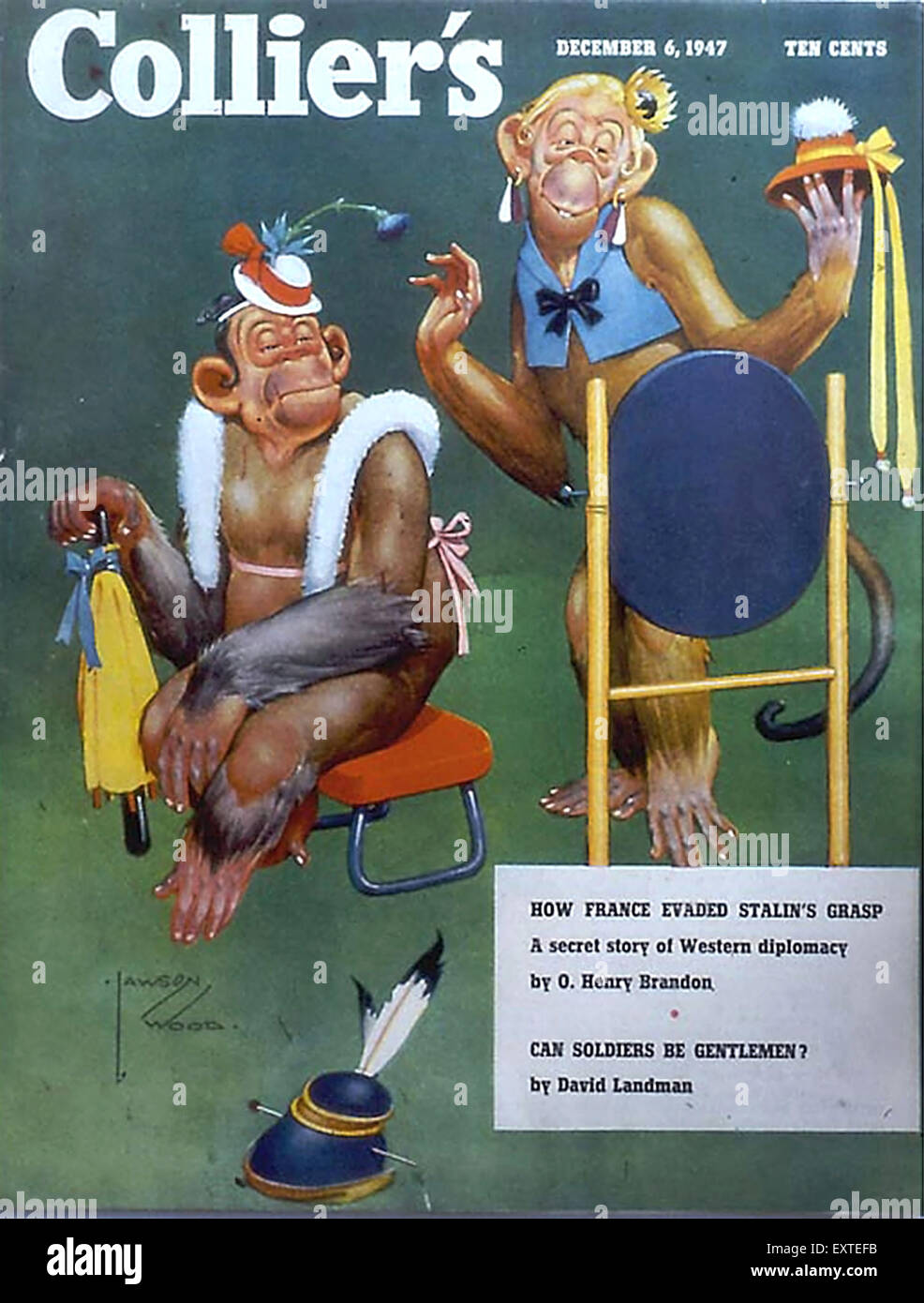 Colliers magazine cover hi-res stock photography and images - Alamy