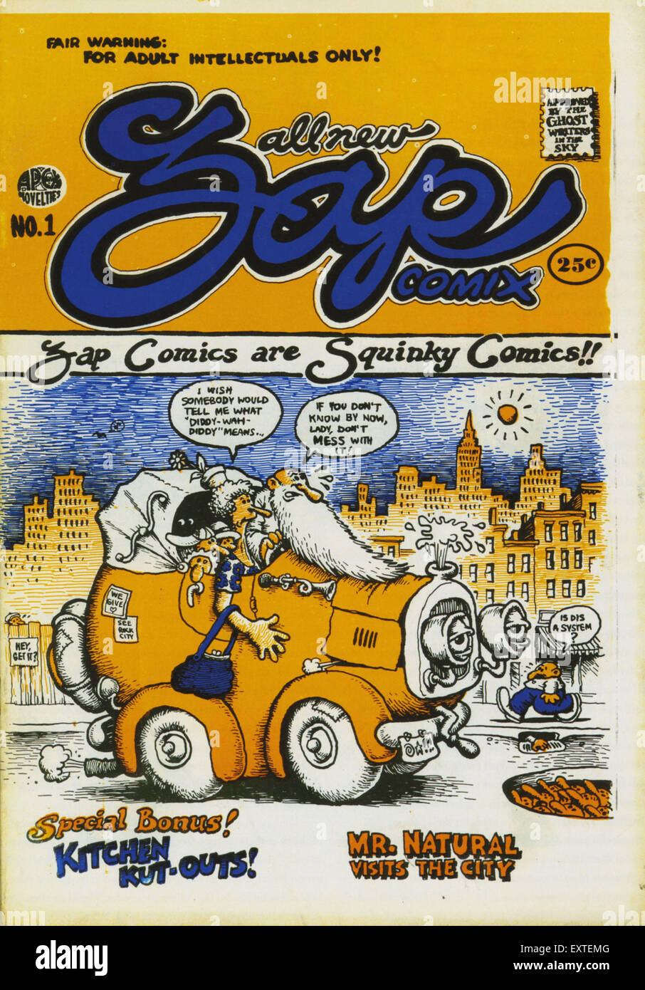 Zap comix hi-res stock photography and images - Alamy
