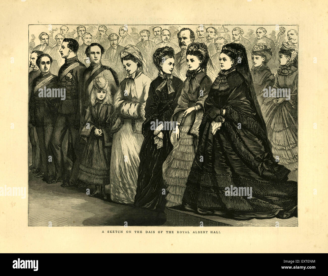 Queen victoria royal albert hall hi-res stock photography and images ...