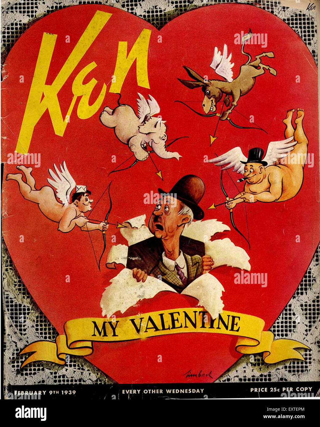 1930s USA Ken Magazine Cover Stock Photo - Alamy