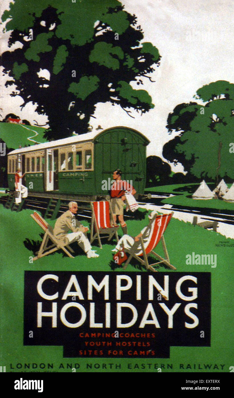 1930s UK LNER / British Rail Magazine Advert Stock Photo - Alamy