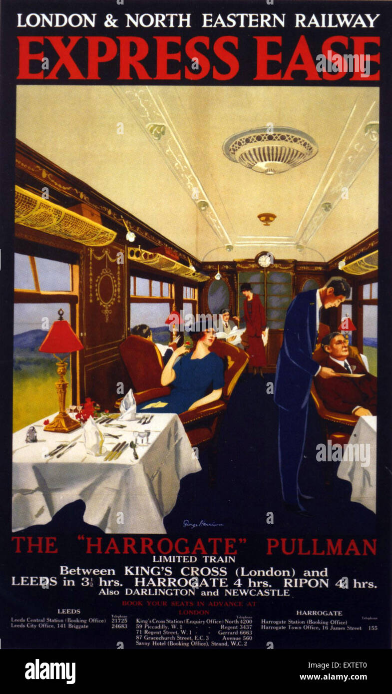 1920s UK LNER / British Rail Magazine Advert Stock Photo - Alamy