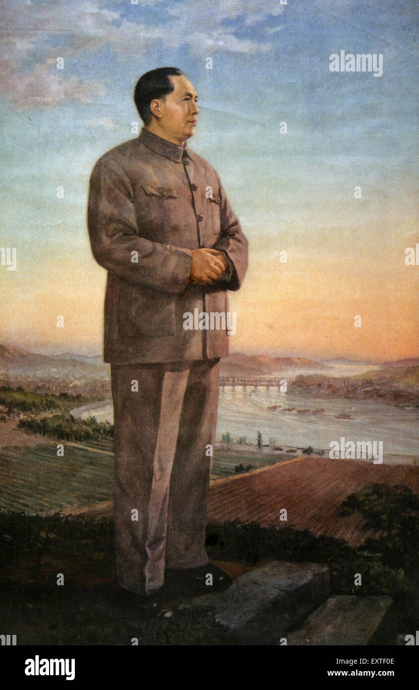 1950s China Chinese Propaganda Poster Stock Photo - Alamy