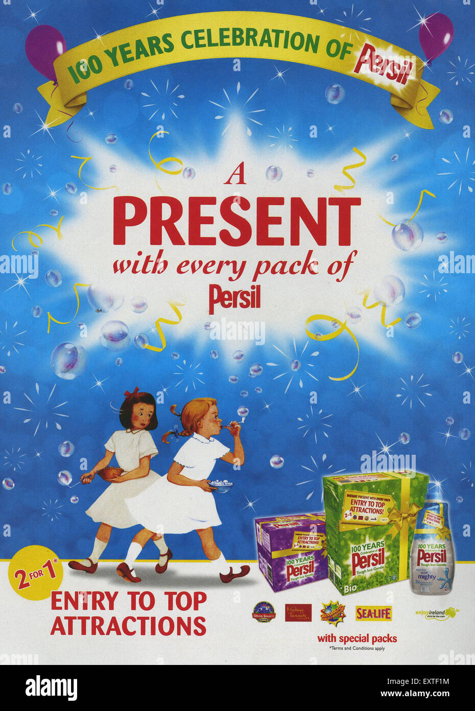 2000s UK Persil Magazine Advert Stock Photo - Alamy