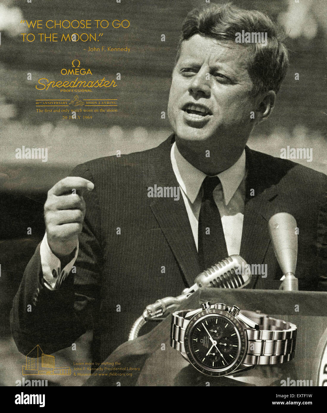 2000s UK Omega Magazine Advert Stock Photo - Alamy