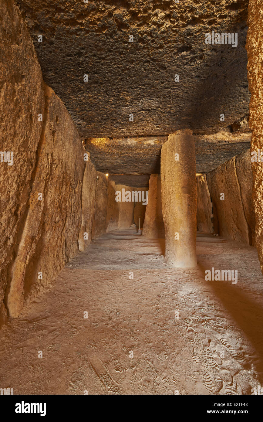 Dolmen of Menga, Menga Megalithic Dolmen,Antequera, M‡laga province ...