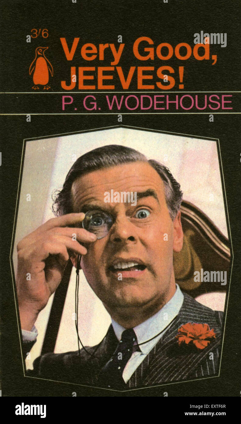 Jeeves book cover hi-res stock photography and images - Alamy