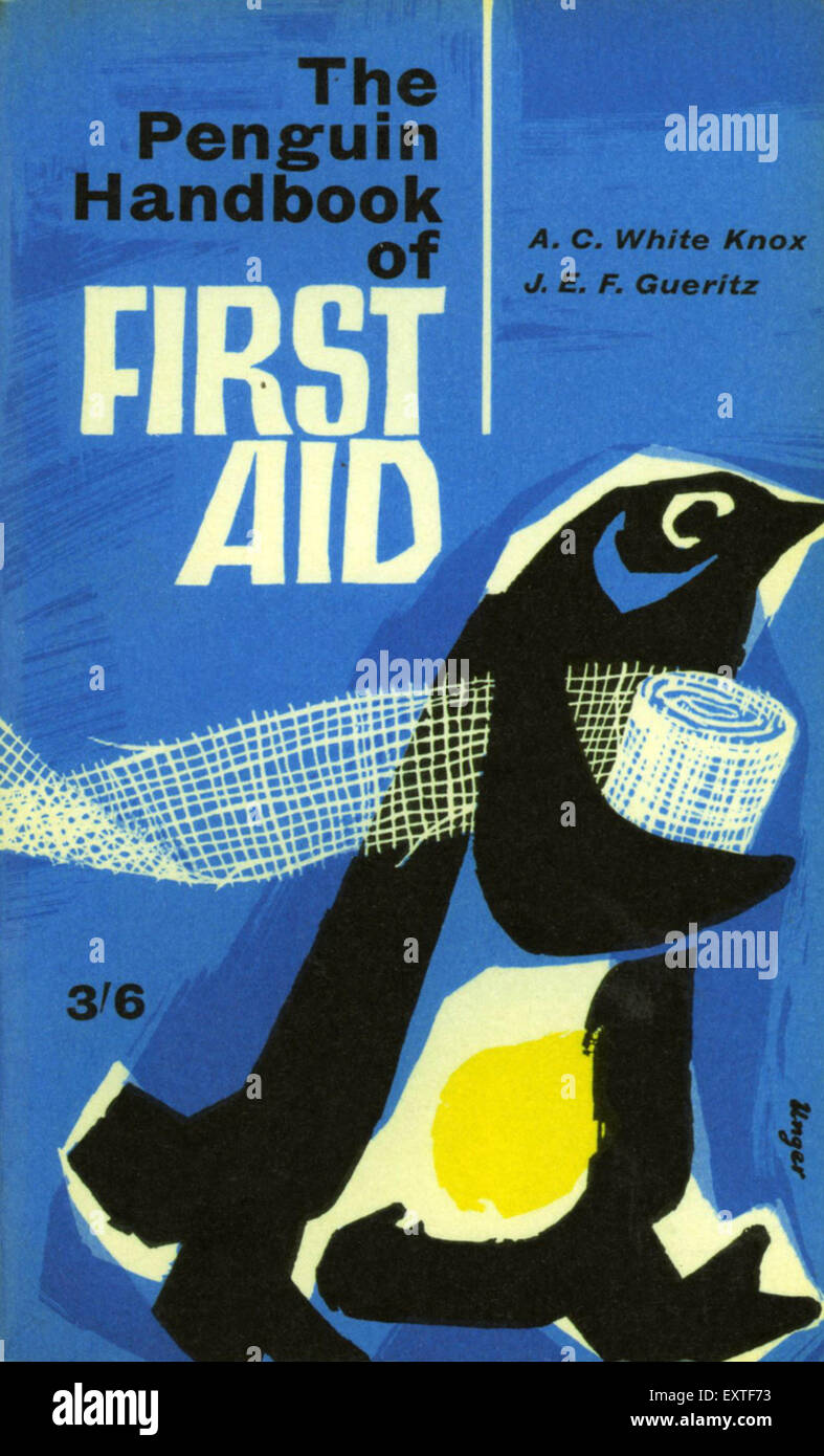 1960s UK First Aid Book Cover Stock Photo - Alamy