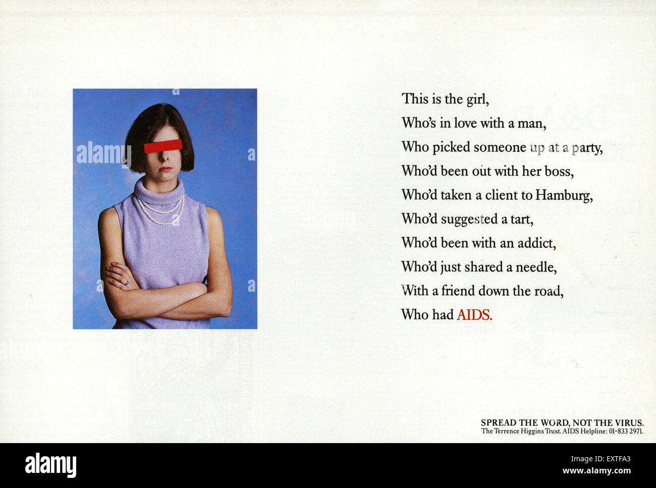 Terrence higgins trust 1987 hi-res stock photography and images - Alamy