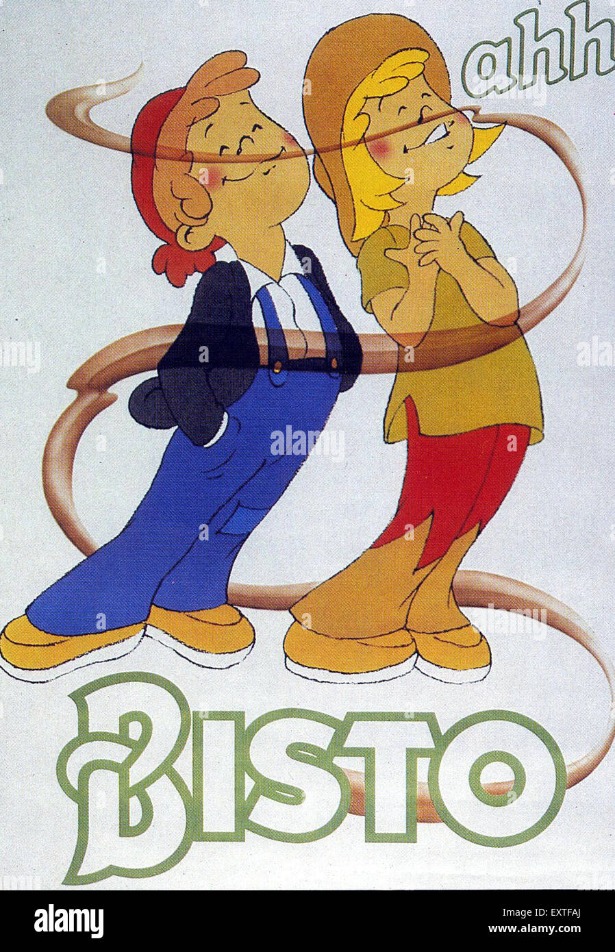 1980s UK Bisto Magazine Advert Stock Photo - Alamy