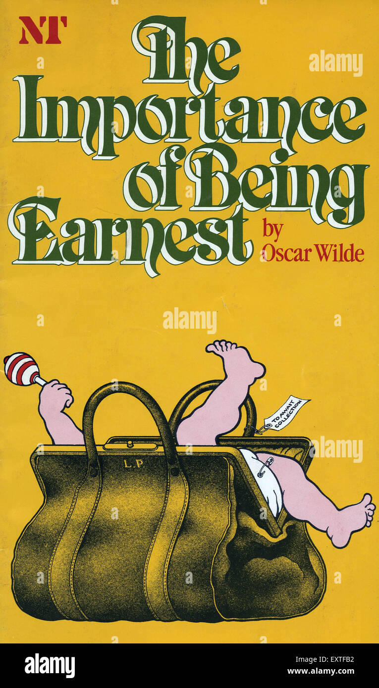 The Importance Of Being Earnest Poster