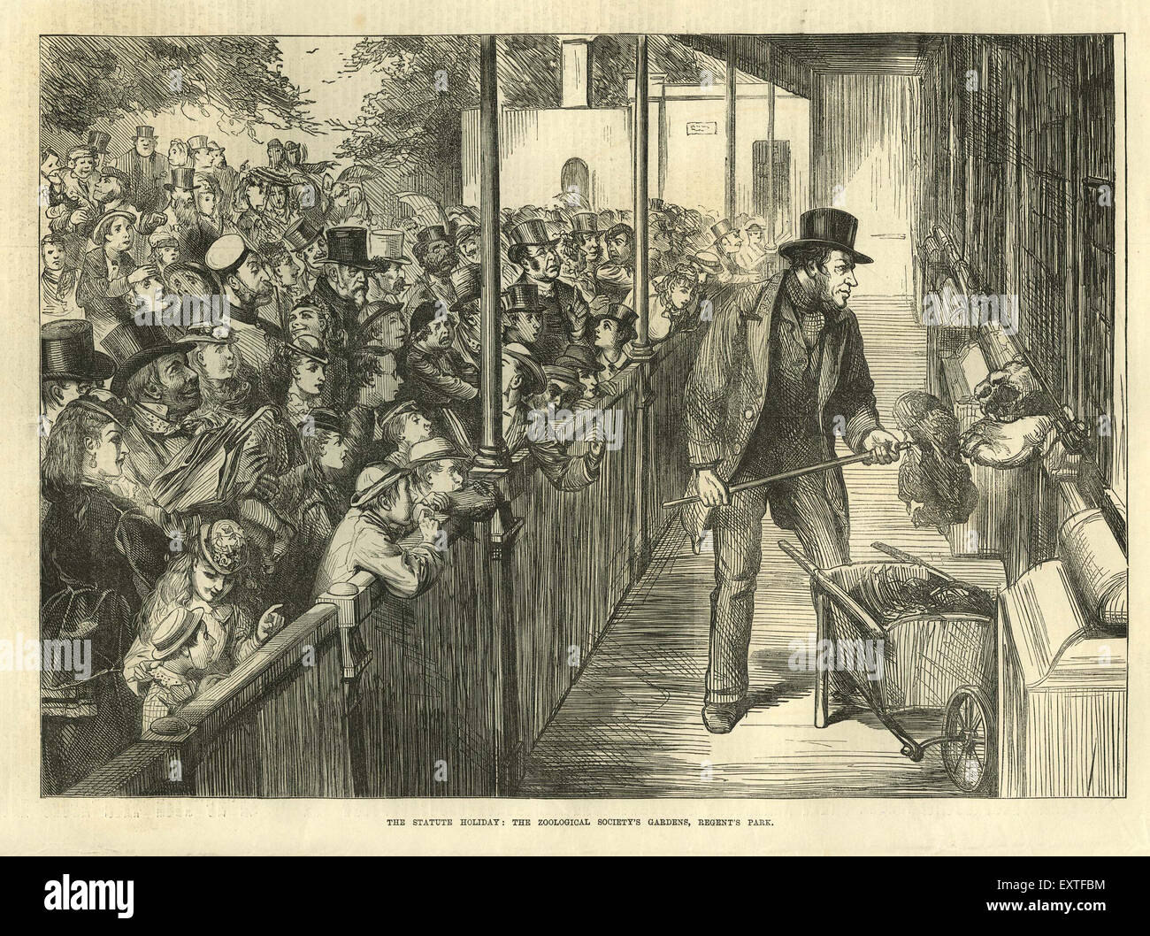 1870s UK NLI Magazine Plate Stock Photo - Alamy