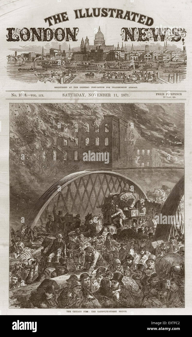 1870s UK NLI Magazine Cover Stock Photo - Alamy