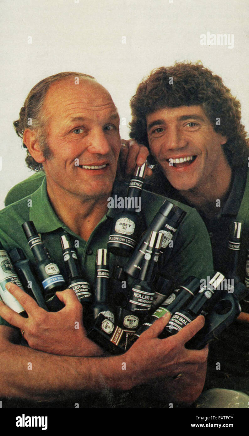 Brut advert henry cooper hi-res stock photography and images - Alamy