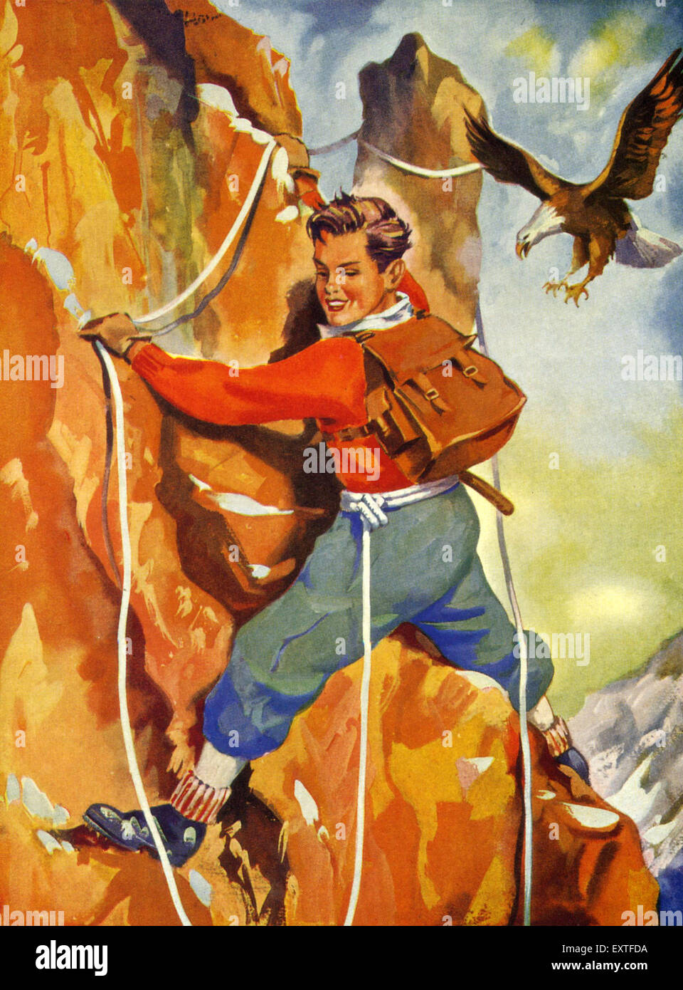 1950s UK The Wonder Book of Things to Do Book Plate Stock Photo - Alamy