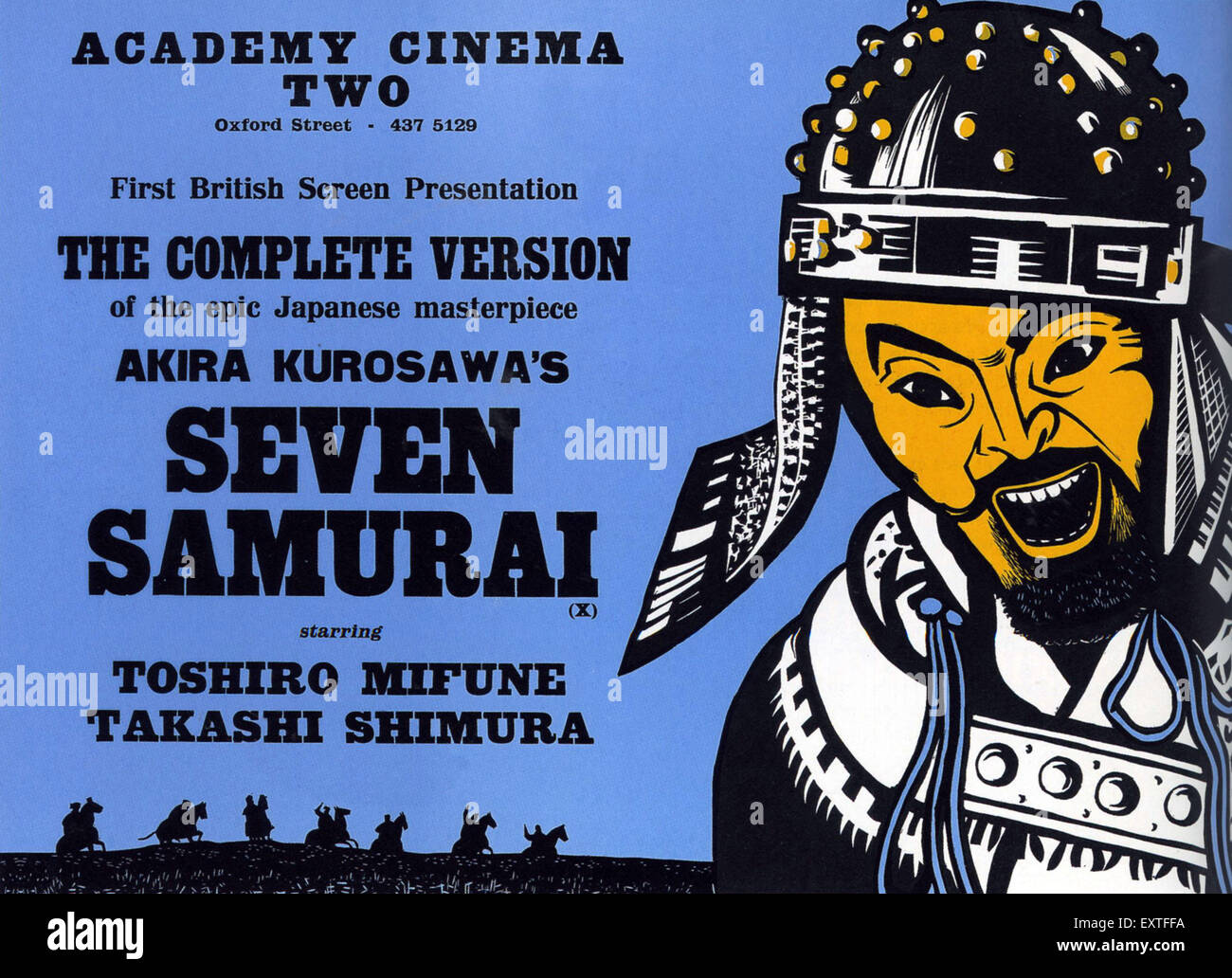 Seven Samurai Japanese Poster