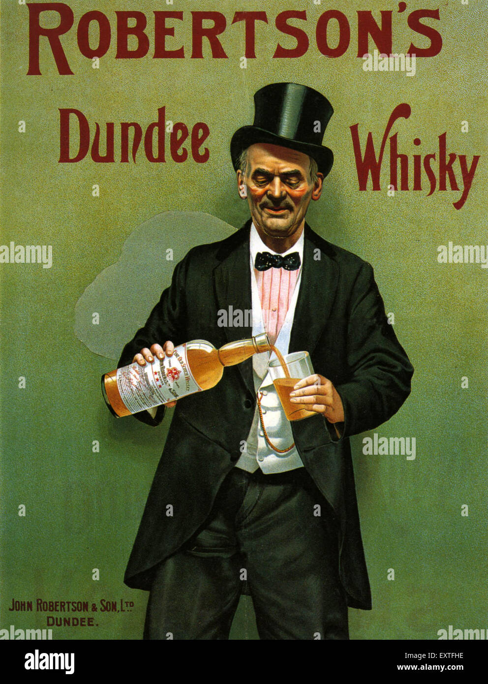 1900s UK Robertson's Poster Stock Photo - Alamy