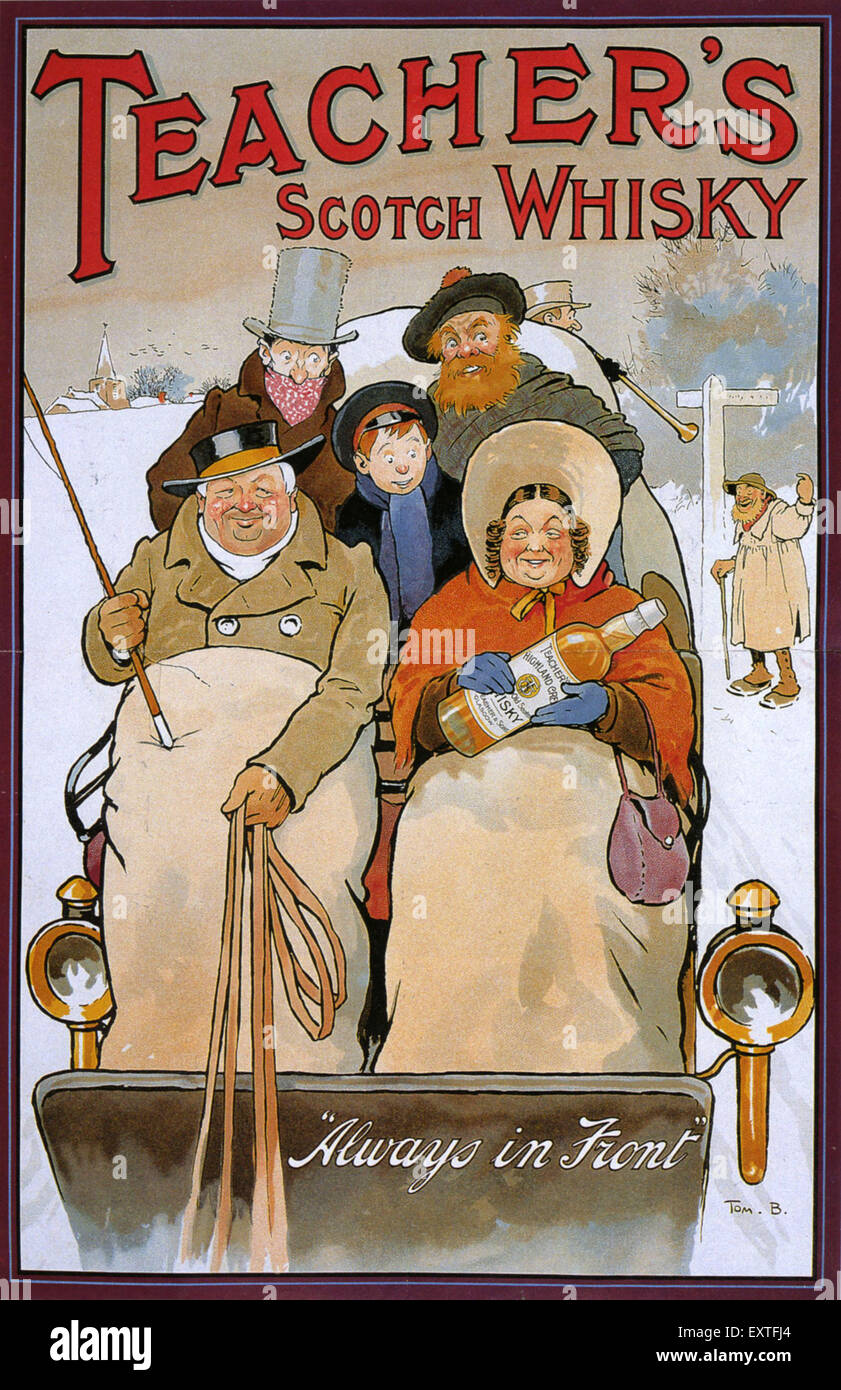 1900s UK Teacher's Poster Stock Photo - Alamy