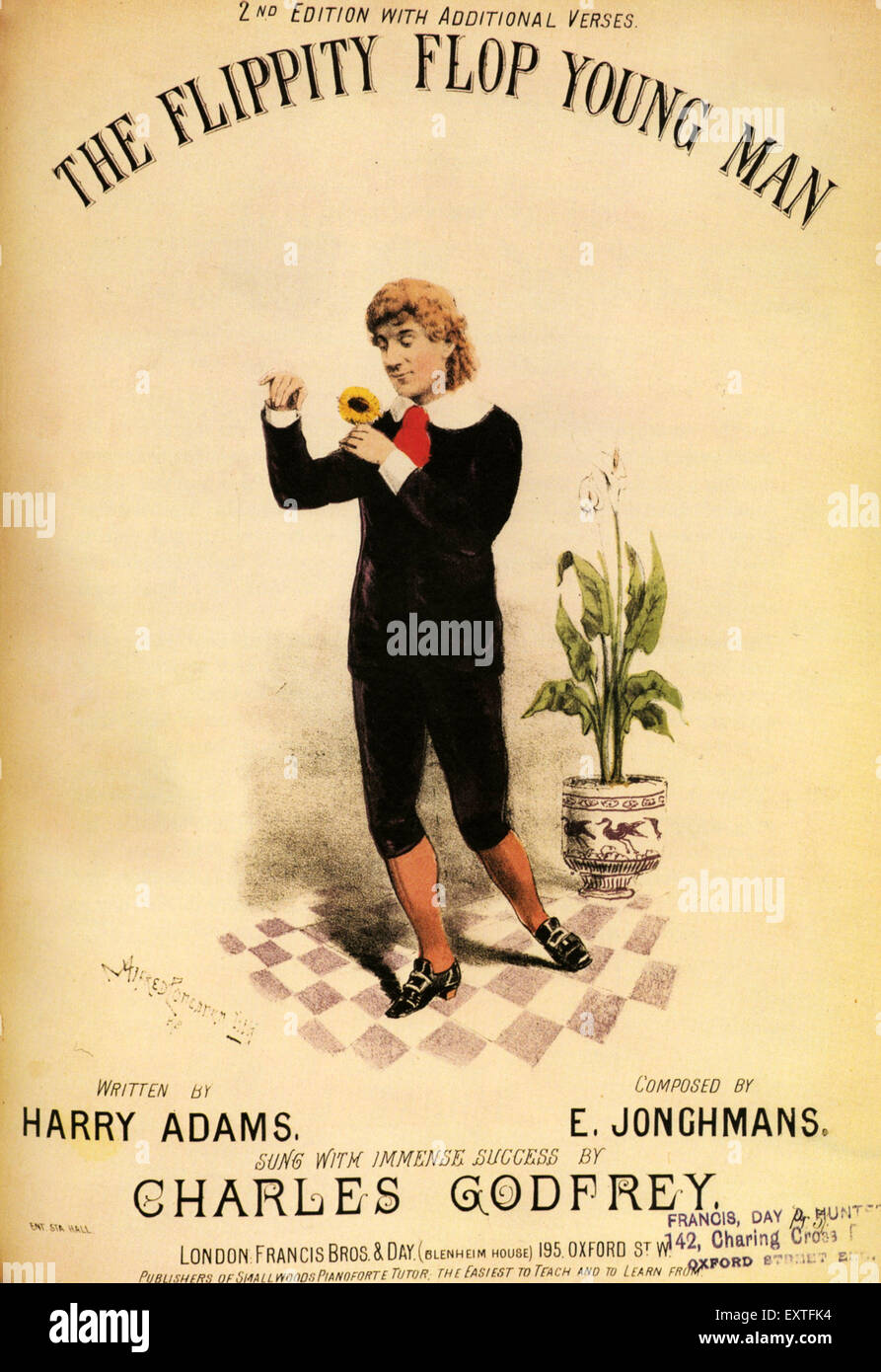 1880s sheet music hi-res stock photography and images - Alamy