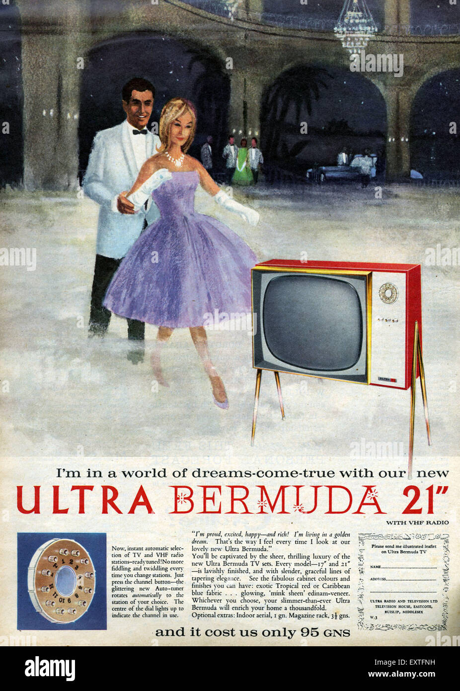 1960s UK Ultra Bermuda Magazine Advert Stock Photo - Alamy