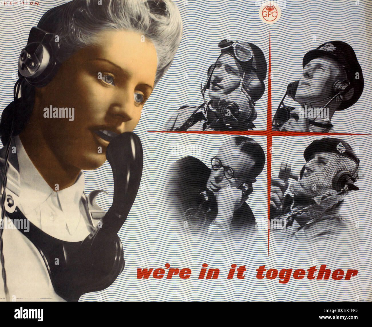 Post war poster uk hi-res stock photography and images - Alamy