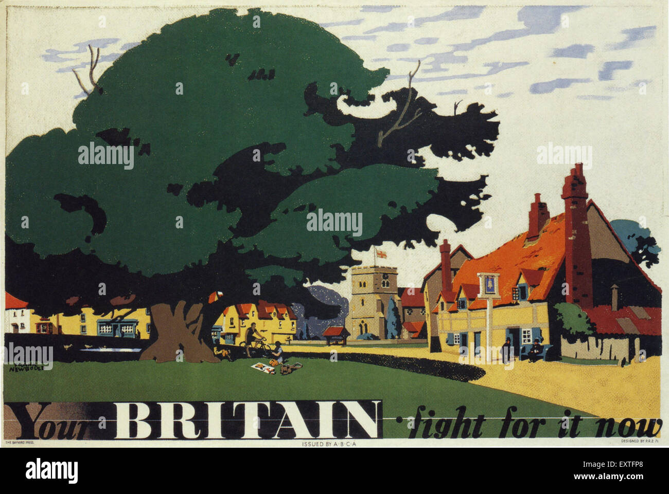 Propaganda poster britain hi-res stock photography and images - Alamy