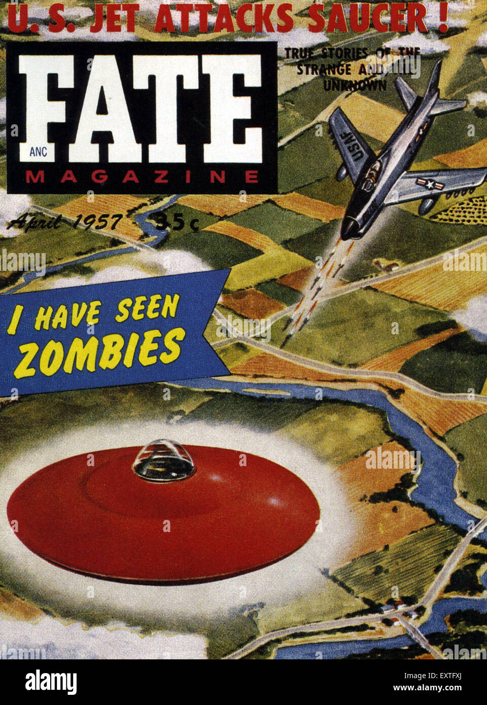 1950s USA Fate Magazine Cover Stock Photo - Alamy