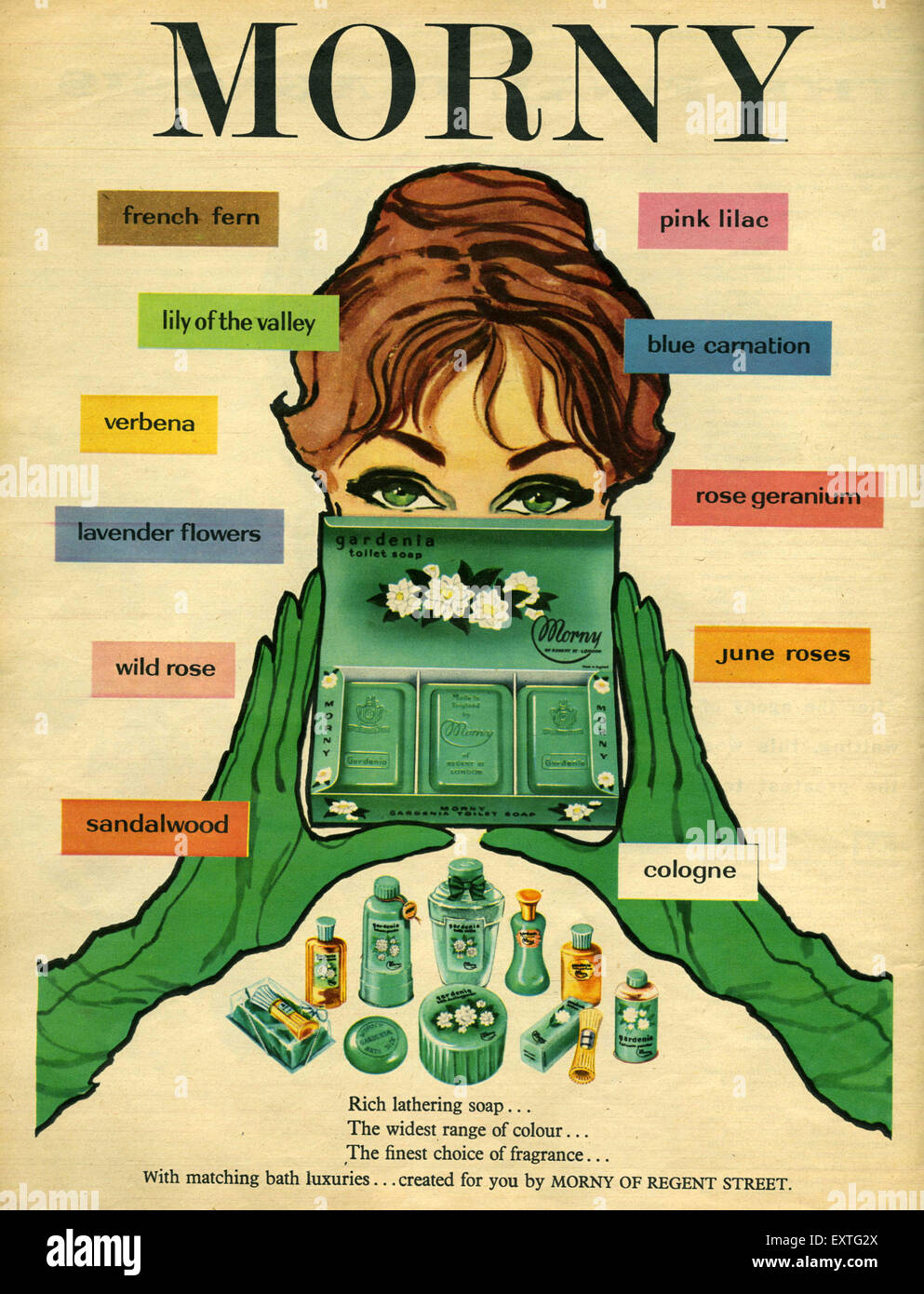 Soap advert 1960s hi-res stock photography and images - Alamy