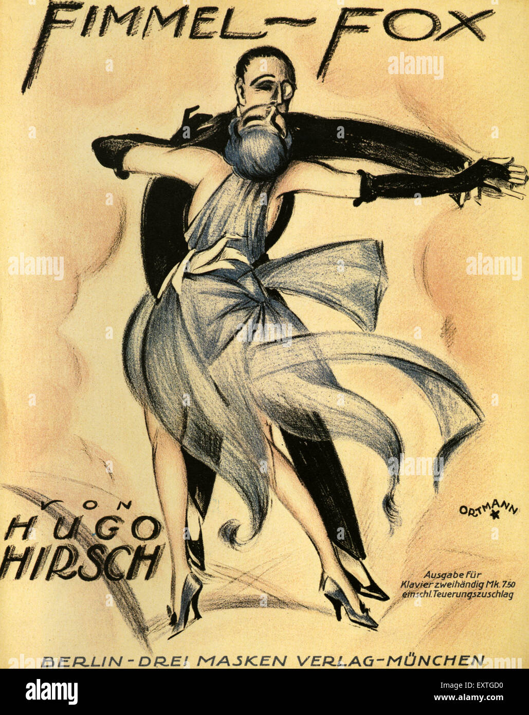 Dance sheet music cover hi-res stock photography and images - Alamy