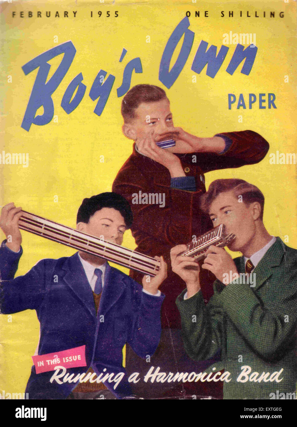 1950s uk boys own paper hi-res stock photography and images - Alamy