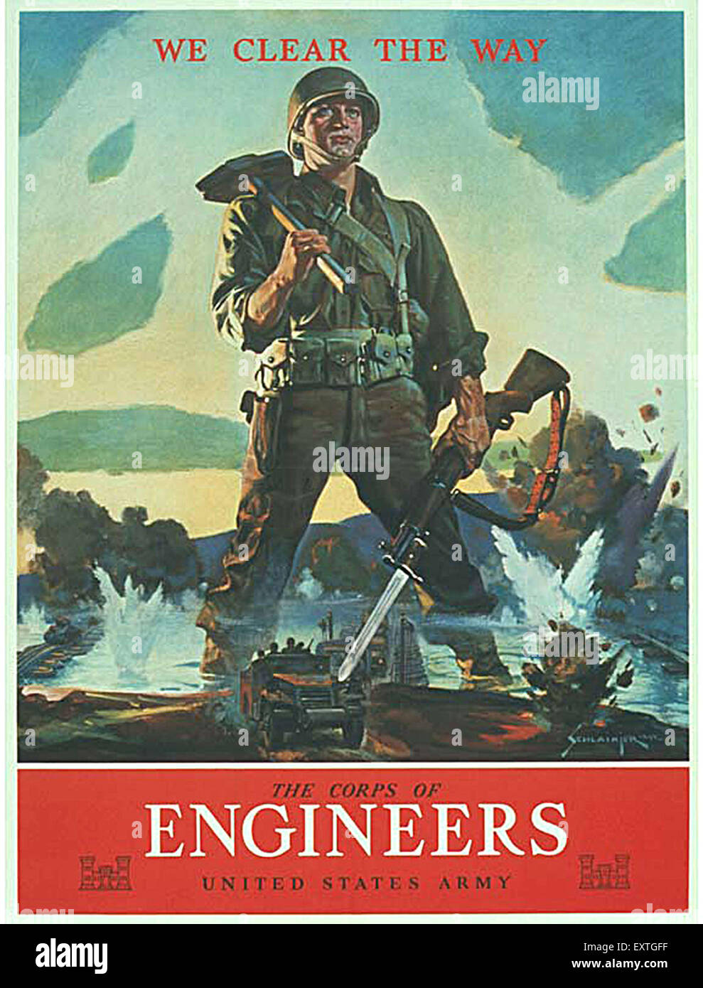 Army poster ww2 hi-res stock photography and images - Alamy